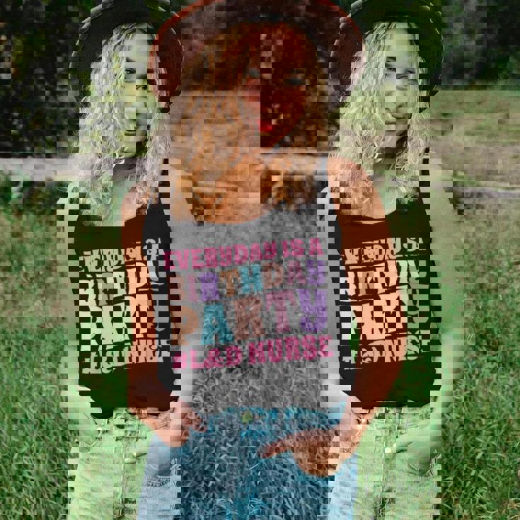 Everyday Is A Birthday Party L&D Nurse Ld Delivery Nurse Women Tank Top ...