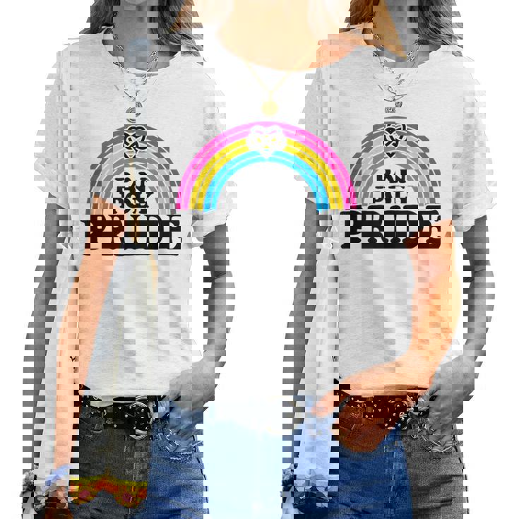 Pan Poly Pride - Polyamory Pansexual Pride Rainbow Women T-shirt ...