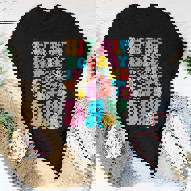 Hip Hip Hooray Its Last Day Of School Hello Summer Women Kid Women T ...