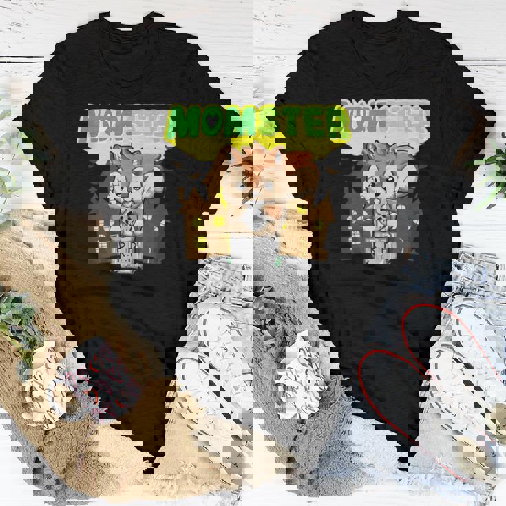 Momster Monster Mom Scary Halloween Mommy Creepy Costume Women T-shirt ...