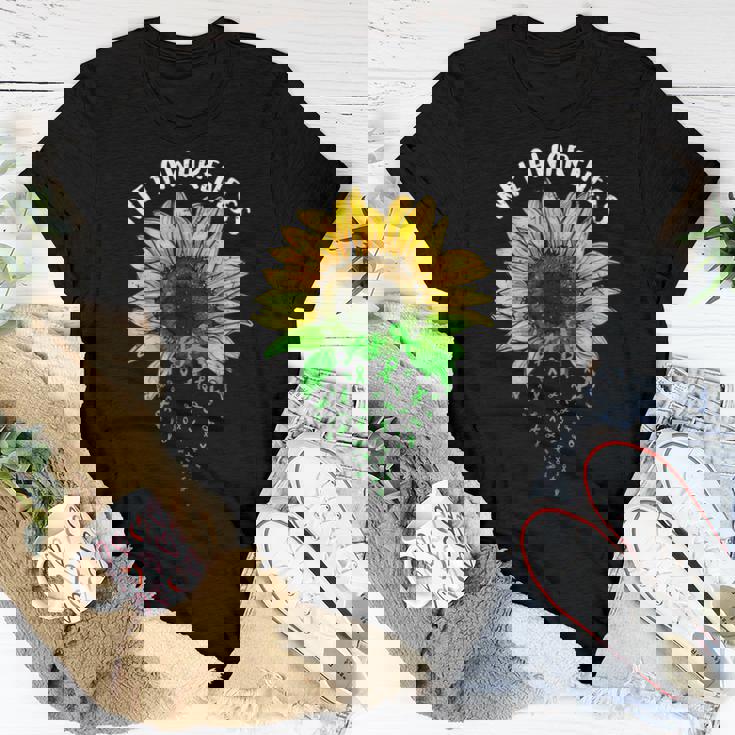 Neurofibromatosis Nf1 Awareness Sunflower Ribbon Costume Mom Women T ...