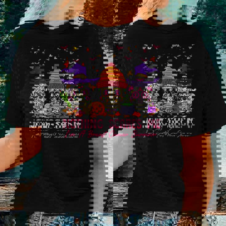 I'm A Survivor Breast Cancer Awareness Skull Halloween Fall Breast ...