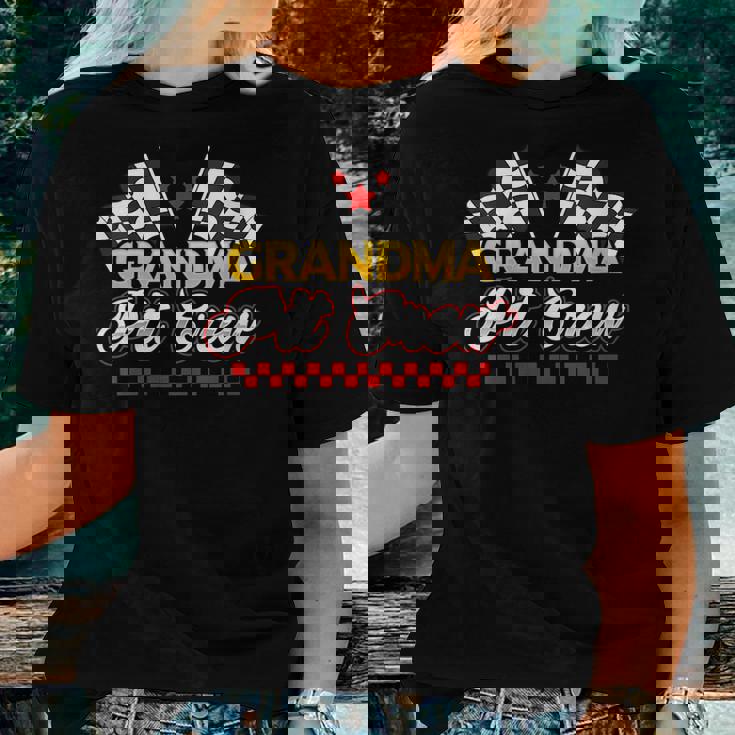 Race Car Birthday Party Racing Family Grandma Pit Crew Women T-shirt ...