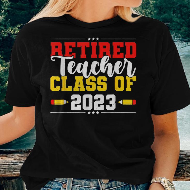 Retired Teacher Class Of 2023 Last Day Of School Retirement Women T ...