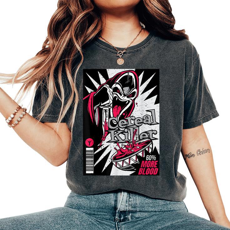 Cerealkiller Serial Killer Horror Bmovie Horror Women's Oversized ...