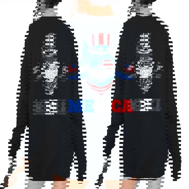 Merica Shark American Flag Indepedence Day July 4Th For Shark Lovers ...