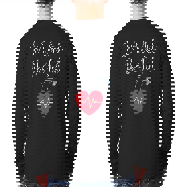 Pacemaker Icd Surgery I'm Wired Like That Men's T-shirt Back Print | Mazezy