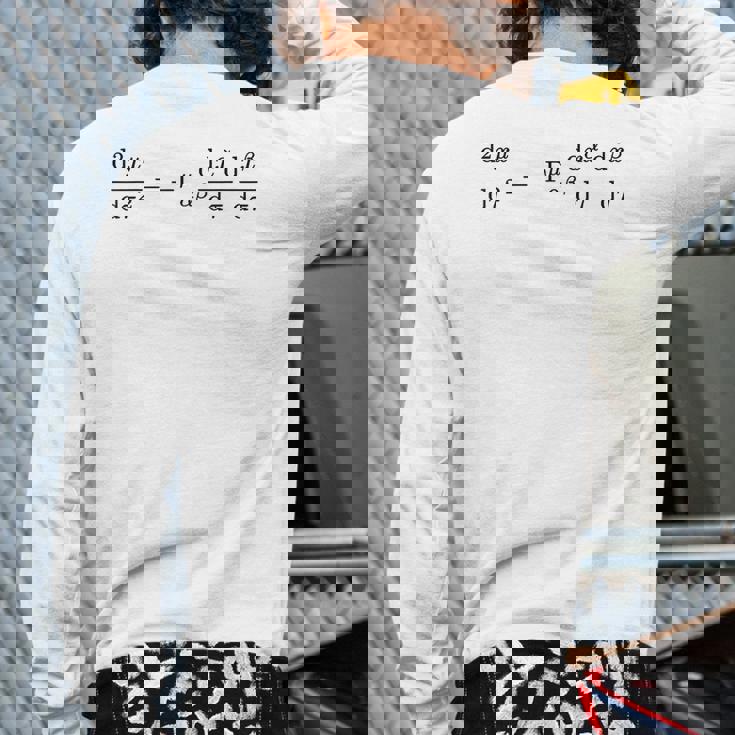 Geodesic Equation Of Differential Geometry Math And Science Back Print ...