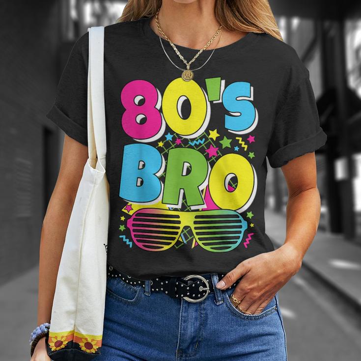 80S Bro 1980S Fashion Eighties 80S Costume 80S Theme Outfit Unisex T ...