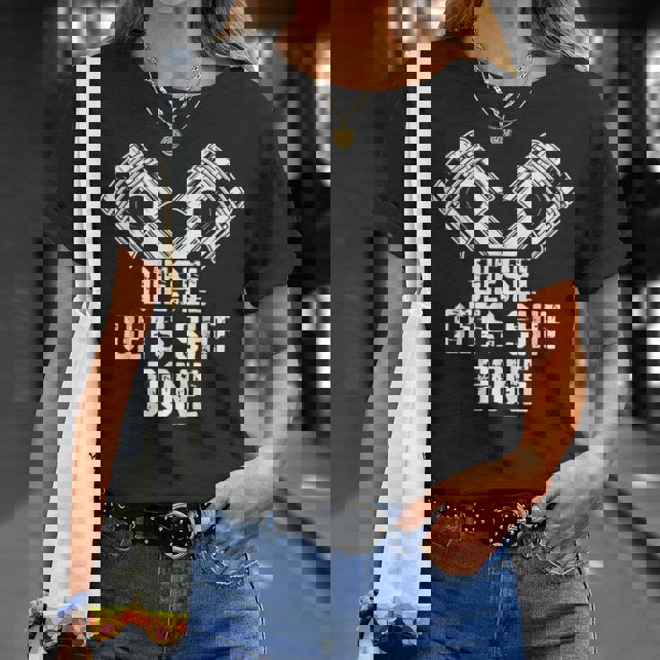 Diesel Mechanic Auto Car Repair Workshop Garage Get Done Mechanic Funny ...