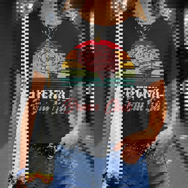 Neuroscience Abnormal Brain Club Neuroscientist T-Shirt | Mazezy