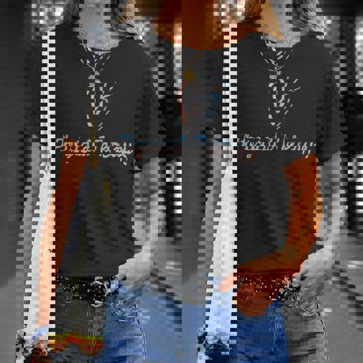 Physical Therapy Physical Therapist Pt Physiotherapy T-Shirt | Mazezy