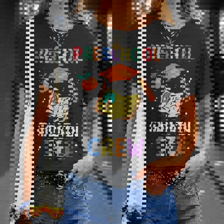 Preschool Graduation Crew Graduate Pre School Graduates Unisex T-Shirt ...