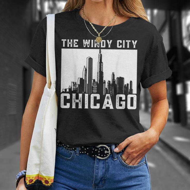 The Windy City Chicago Unisex T-Shirt | Mazezy