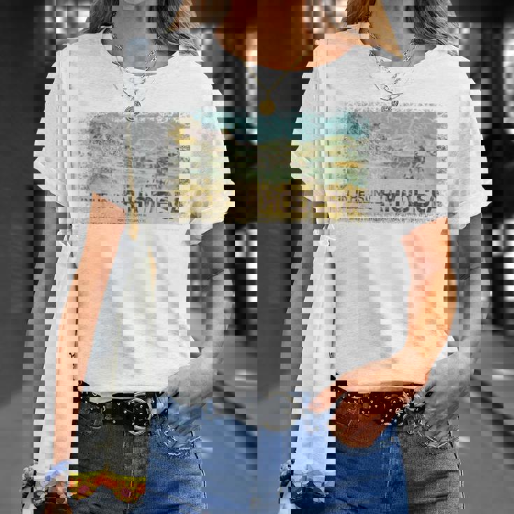 Rhodesia Poster Advertisement In The Sun Rhodesian T-Shirt | Mazezy