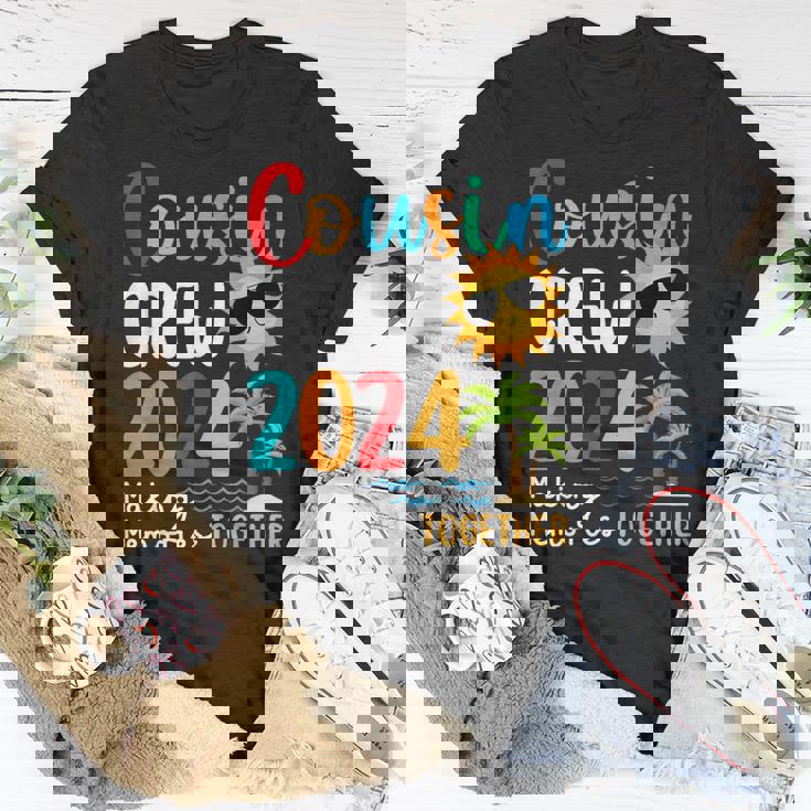 Cousin Crew 2024 Summer Vacation Beach Family Trips Matching T-Shirt | Mazezy