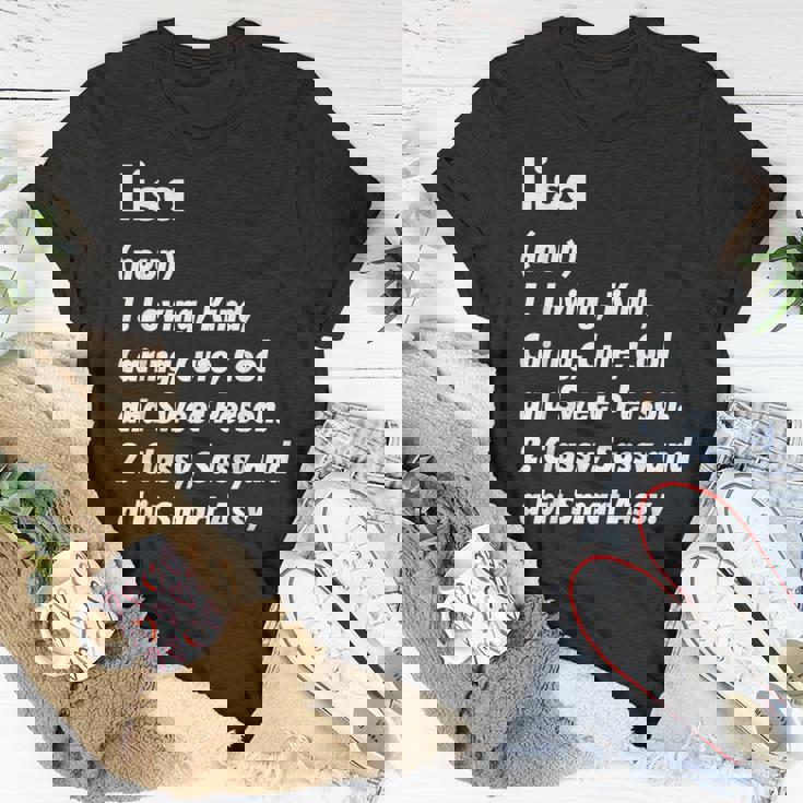 Lisa Definition Personalized Funny Birthday Gift Idea Unisex T-Shirt ...