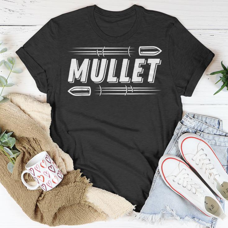 Mullet - Mullet Pride Funny Redneck Mullet Unisex T-Shirt | Mazezy