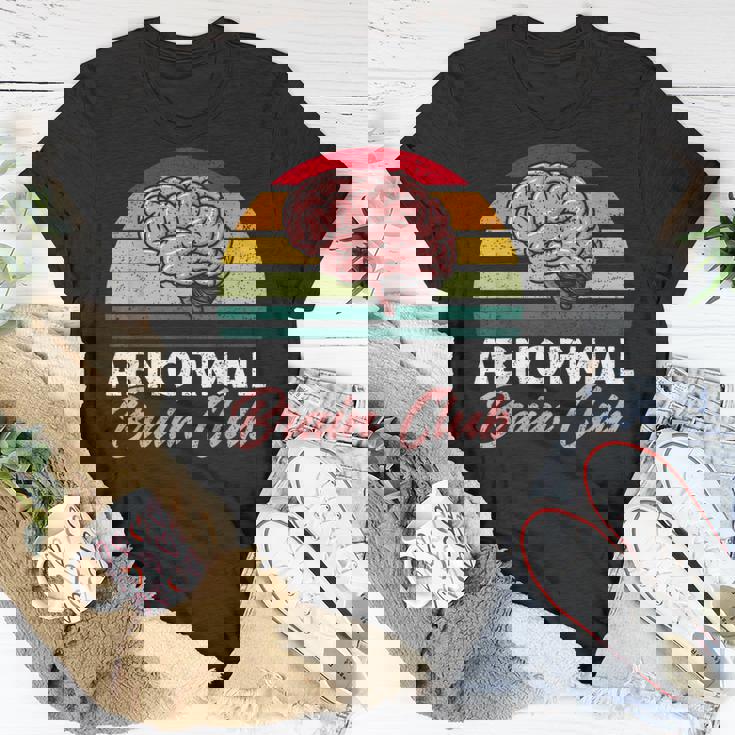 Neuroscience Abnormal Brain Club Neuroscientist T-Shirt | Mazezy