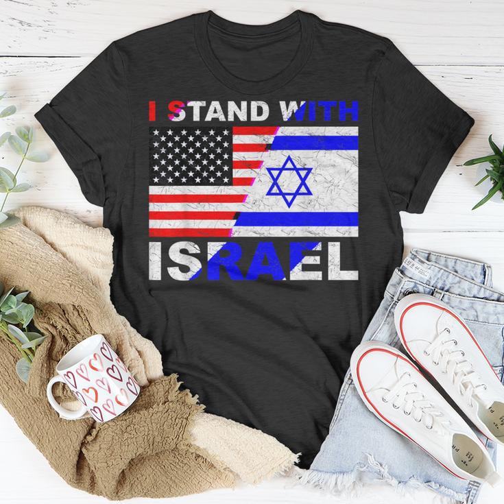 I Stand With Israel Israeli Palestinian Conflict Pro Israel T-Shirt ...