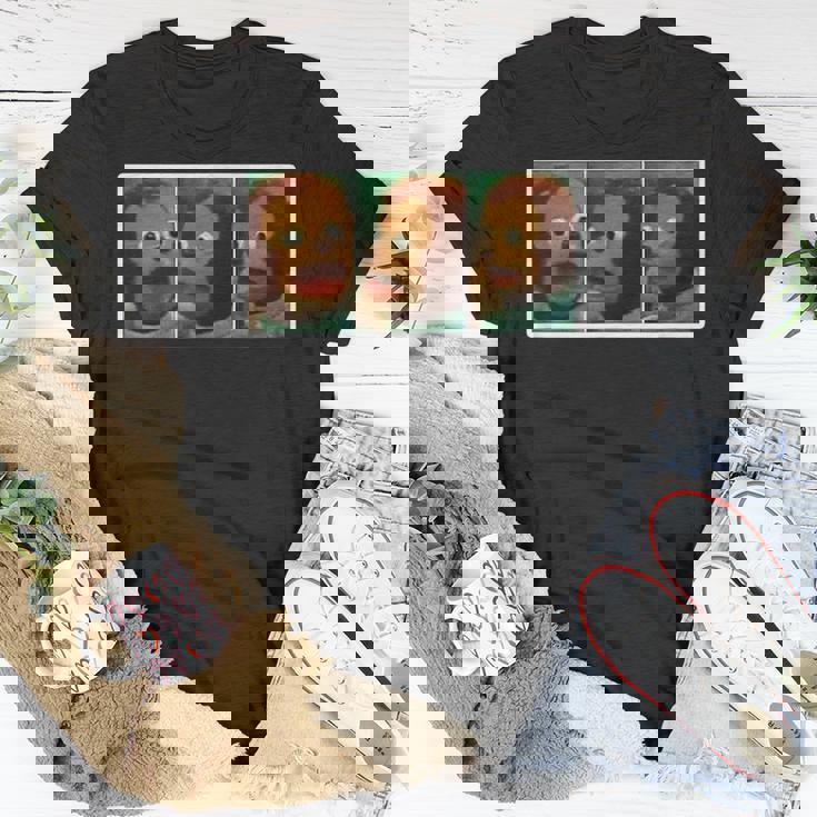 Surprised Monkey Puppet Meme T-Shirt | Mazezy