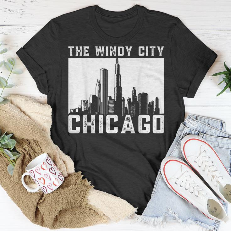 The Windy City Chicago Unisex T-Shirt | Mazezy