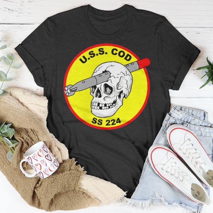 Uss Cod Ss224 Submarine Unisex T-Shirt | Mazezy