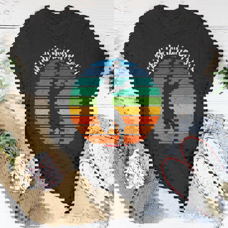 Vintage Beach Handball Apparel Beach Handball Sunset T-Shirt | Mazezy