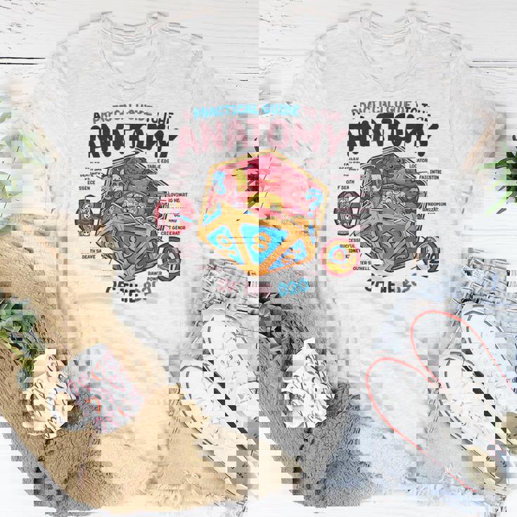 Anatomy Of The D20 Polyhedral 20 Sided Dice Funny Rpg Unisex T-Shirt ...