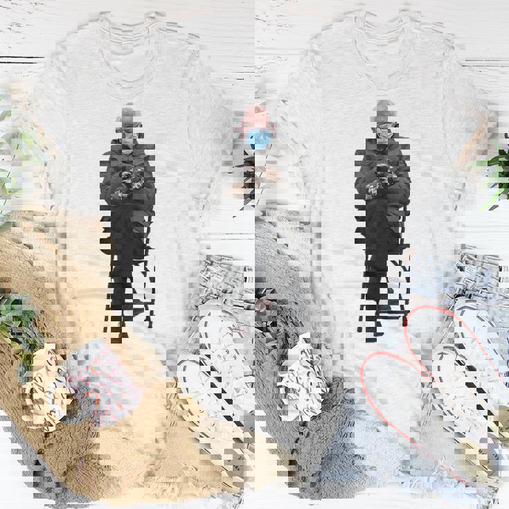 Funny Bernie Sanders Meme Sitting Inauguration Day Meme Funny Gifts ...