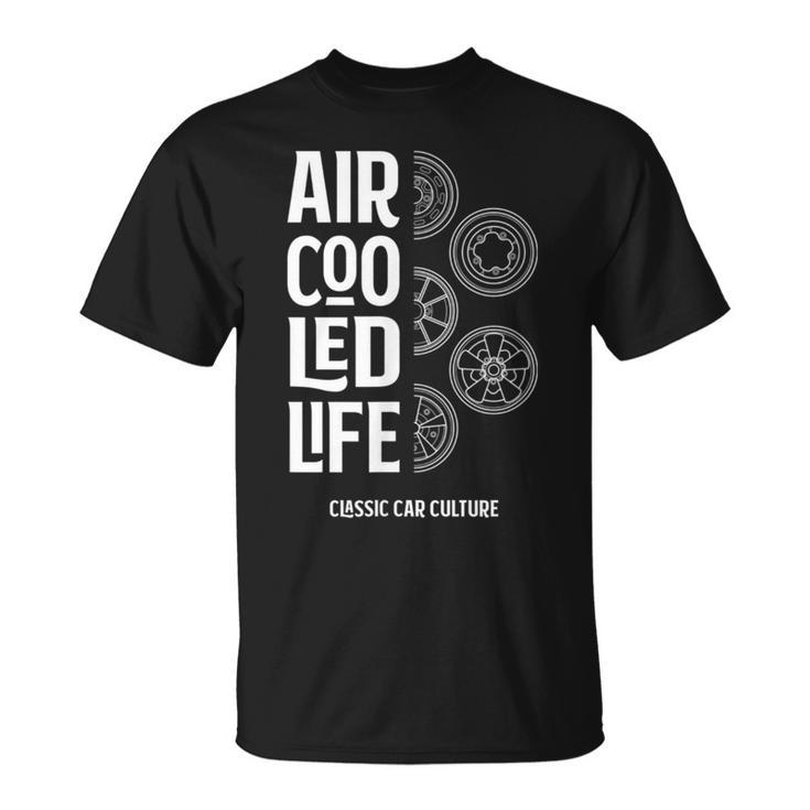 Air Cooled Vdub Wheel Rims And Alloys Classic Car Unisex T-Shirt | Mazezy