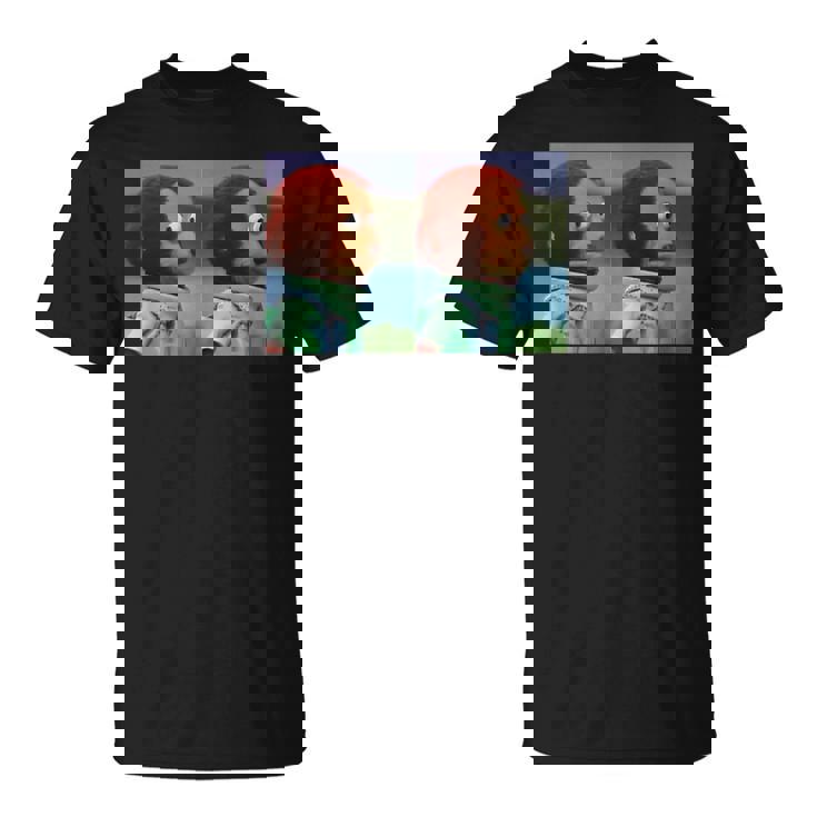 Awkward Look Meme Monkey Puppet Meme T-Shirt | Mazezy