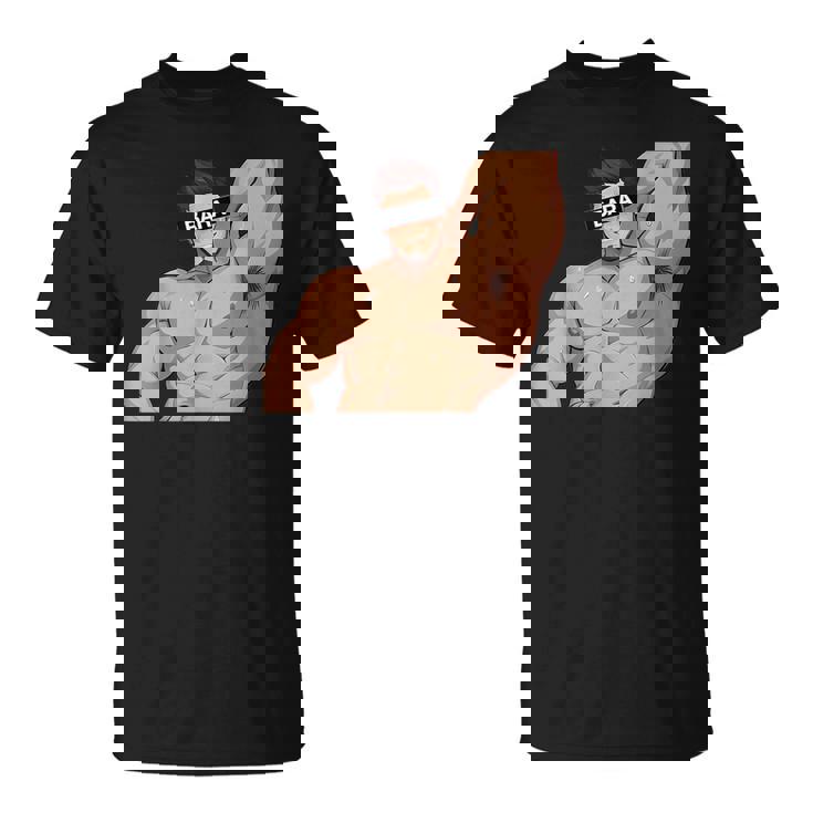 Bara Tiddies Gay Armpits Sexy Muscles Hunk Worship Pits T-Shirt | Mazezy