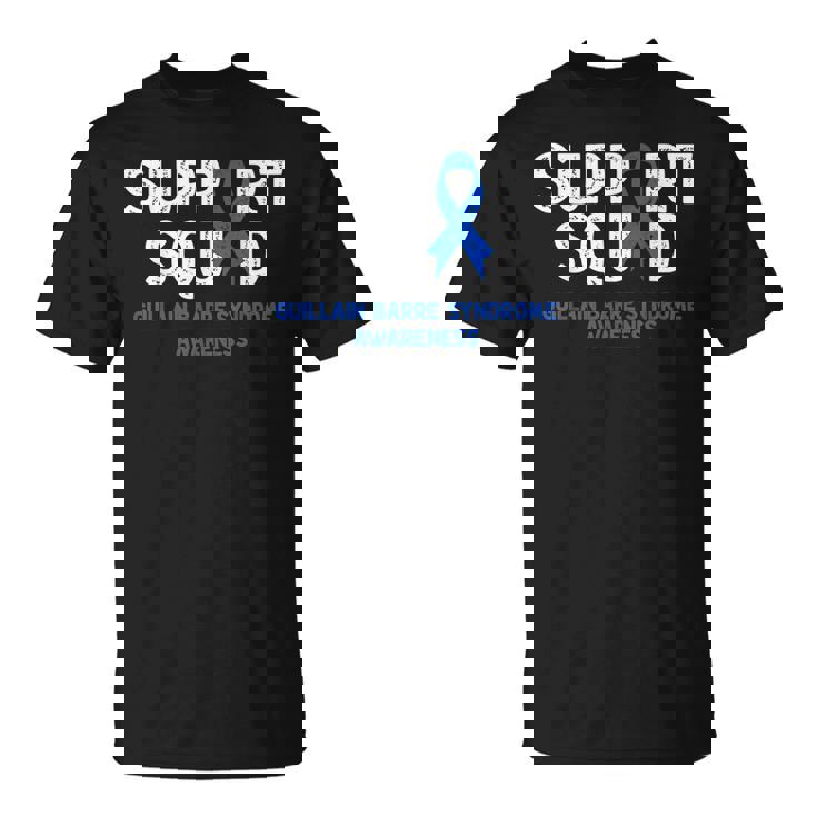 Gbs Guillain Barre Syndrome Awareness Support Squad Family Unisex T ...