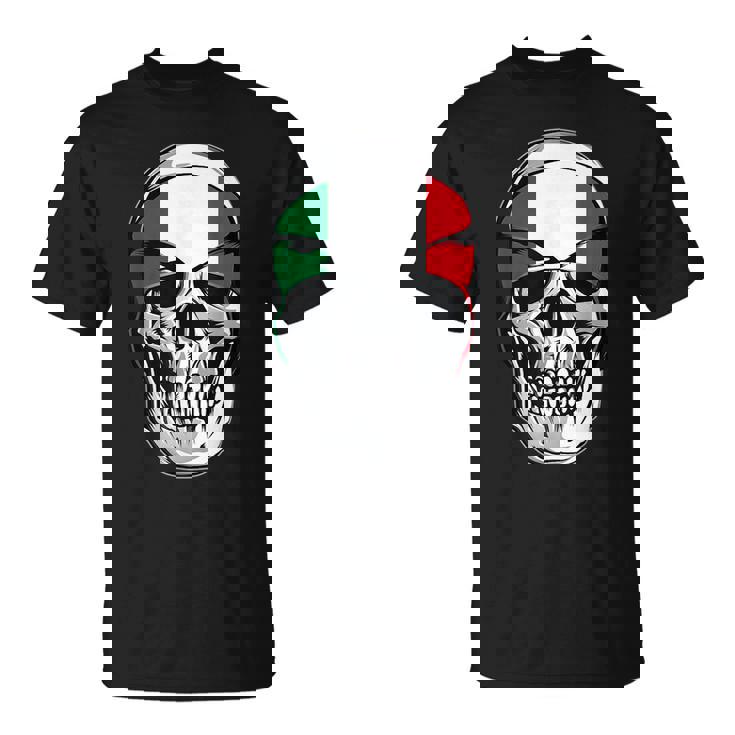 Italy Flag Bandana Skull Italia Italian Sicilian Pride Mafia Unisex T ...