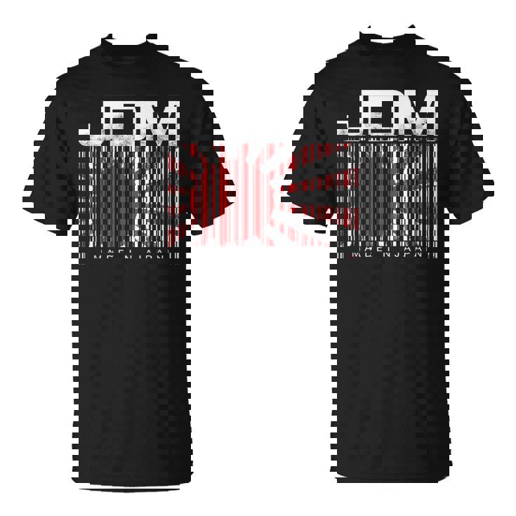 Jdm Barcode Made In Japan Motorsport Mens T-Shirt | Mazezy