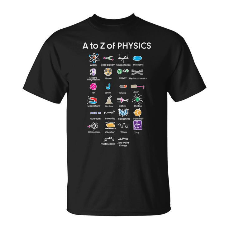 Quantum Physics String Theory Physics Student Science T-Shirt | Mazezy