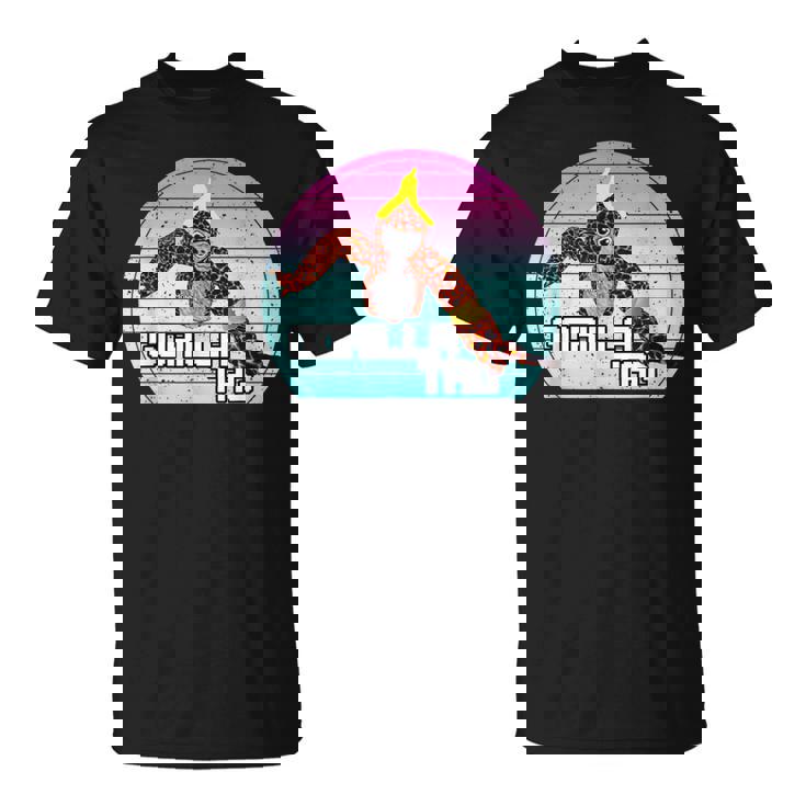 Retro Gorilla Tag Birthday Boy Gorilla Tag Monke Vr Game T-Shirt | Mazezy