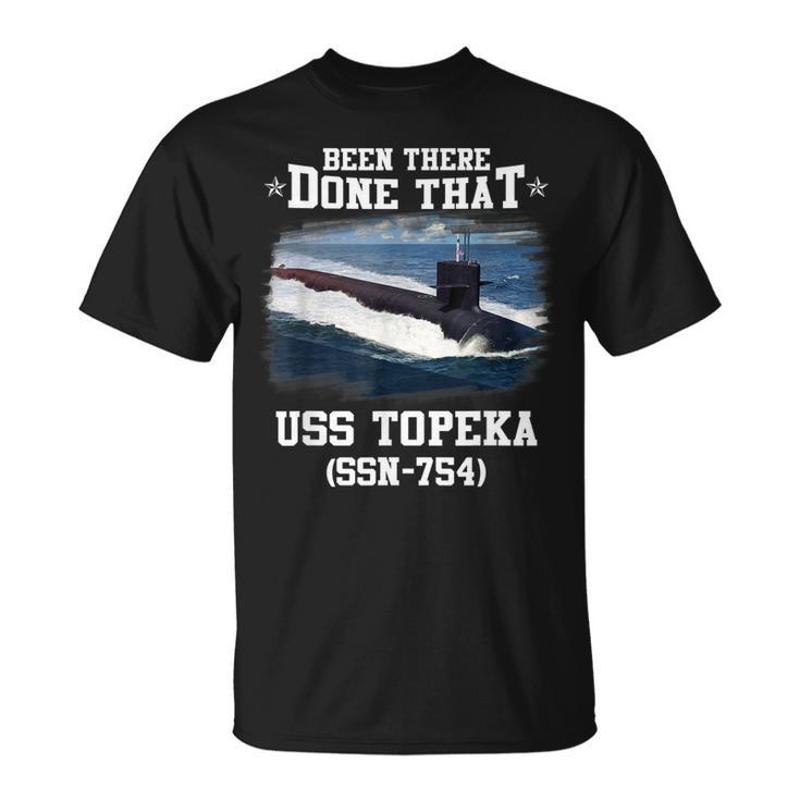 Uss Topeka Ssn754 Navy Ships Unisex T-Shirt | Mazezy