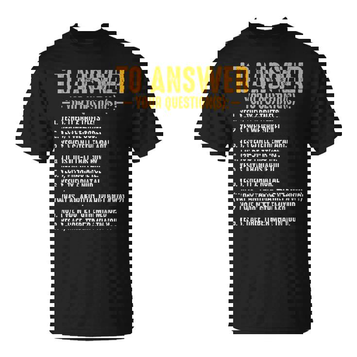 Yes They Are Triplets Matching Birthday Oldest Funny Puns Unisex T ...