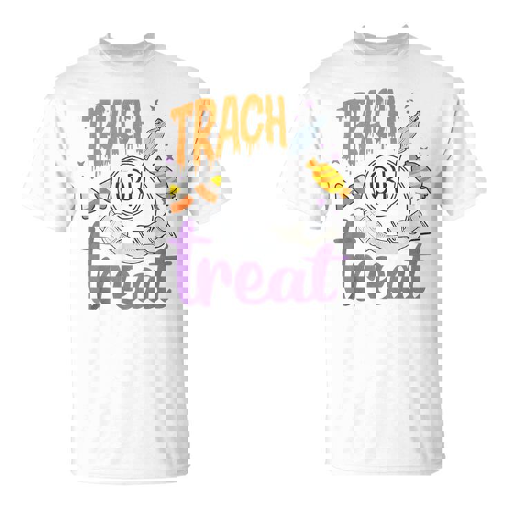 Respiratory Therapist Halloween Trach Or Treat Pulmonary Men's T-shirt ...