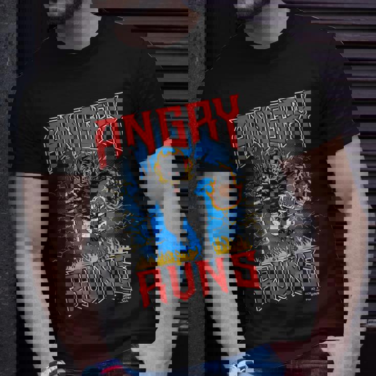 Angry Run 2023 Angry Run Good Morning Football 2023 T-Shirt | Mazezy