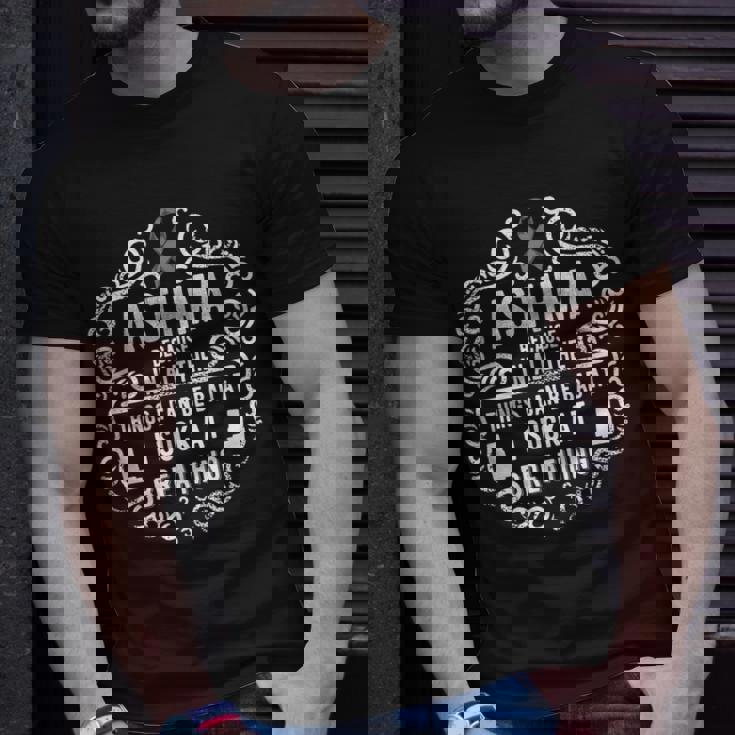 Asthma Asthma Because I Suck At Breathing T-Shirt | Mazezy Asthma Asthma Because I Suck At Breathing T-Shirt | Mazezy