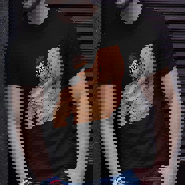 Bara Tiddies Gay Armpits Sexy Muscles Hunk Worship Pits T-Shirt | Mazezy