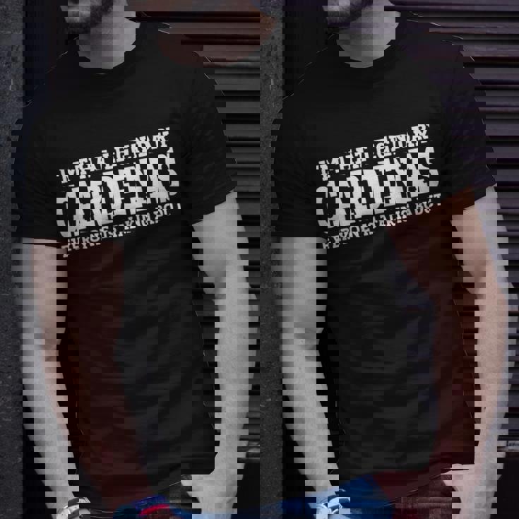 Cardenas Surname Funny Team Family Last Name Cardenas Unisex T-Shirt ...