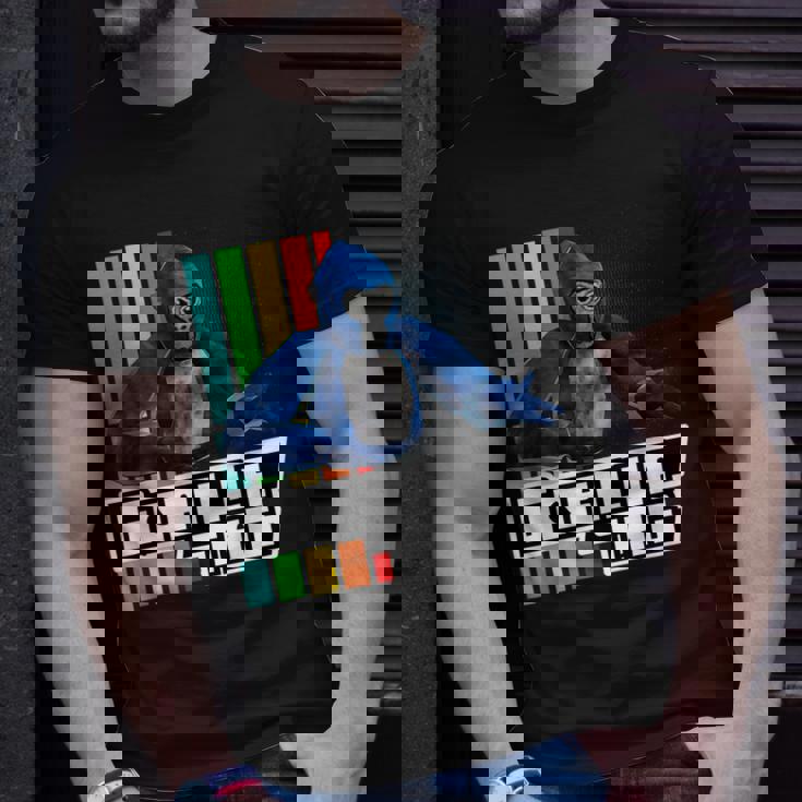 Cool Gorilla Tag Retro Gorilla Tag Monke Vr Gamer T-Shirt | Mazezy