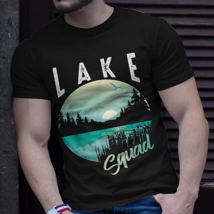 Cool Lake Squad | Funny Pond Lover Lagoon Vacation Team Gift Unisex T ...