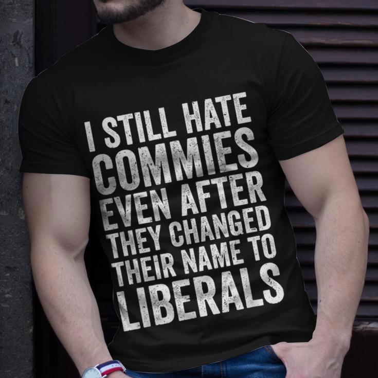 Anti Socialist Communist Pro America Patriotic T-Shirt | Mazezy