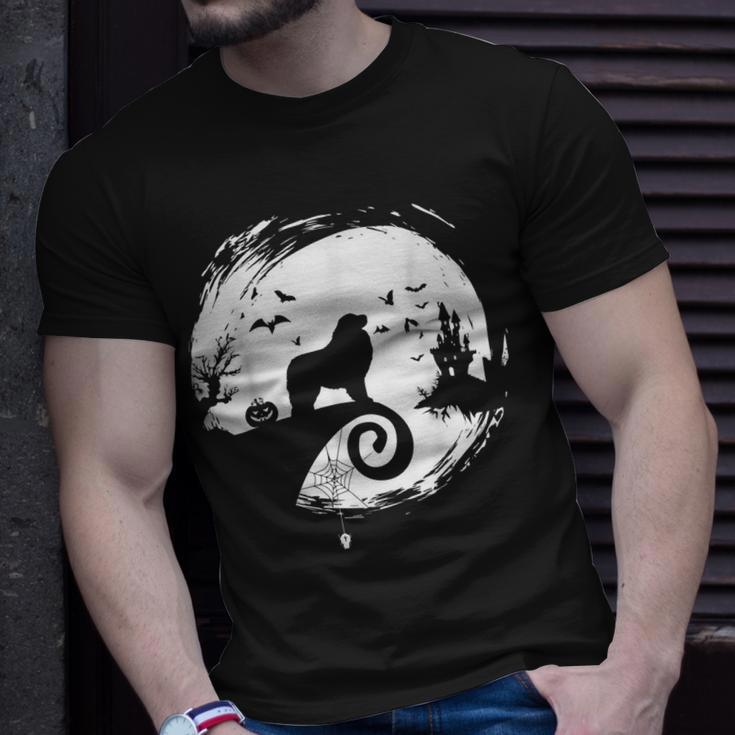 Great Pyrenees Halloween Costume Moon Silhouette Horror Halloween ...