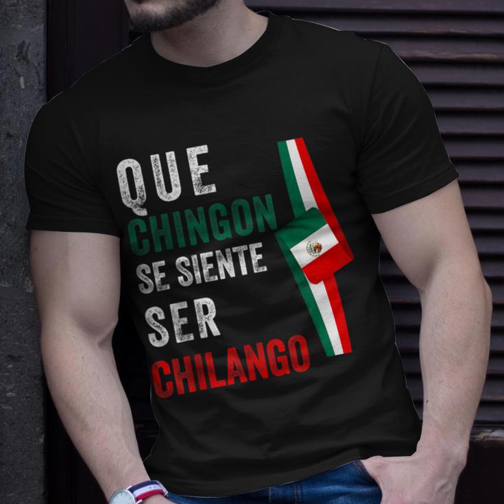Mexican Flag Mexicana Mexico Heritage Chingon Chilango T-Shirt ...